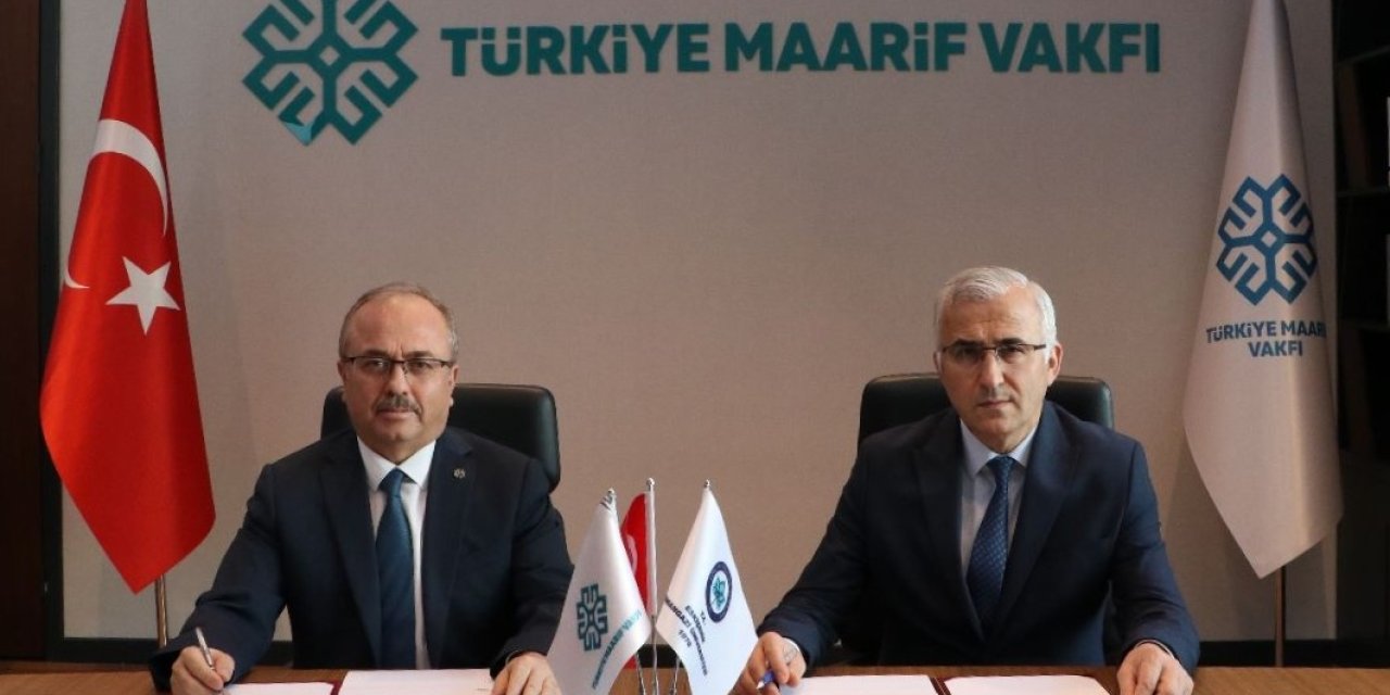 Esogü İle Türkiye Maarif Vakfı Arasında İş Birliği Protokolü İmzalandı