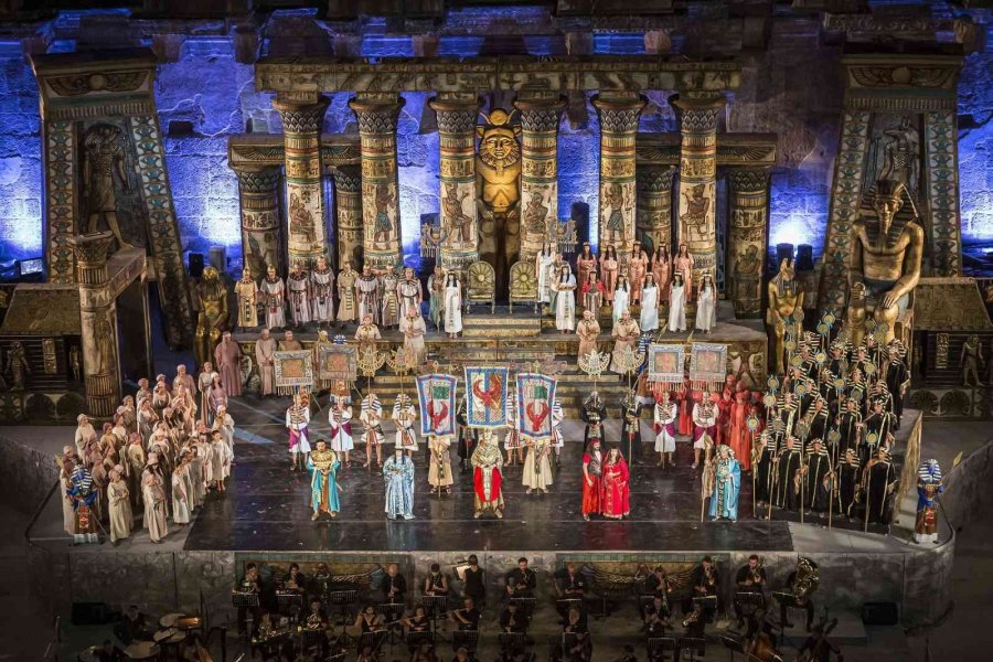 29. Uluslararası Opera Ve Bale Festvali Aida Operası İle Başladı