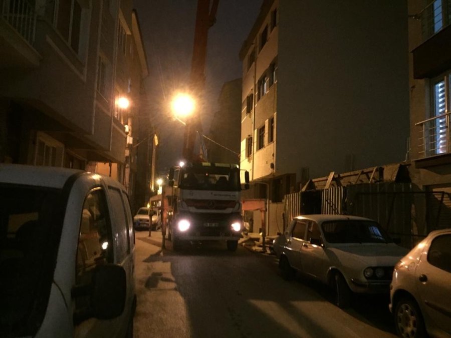 Gece Vakti Devam Eden İnşaat Çalışması Mahalle Sakinlerinin Huzurunu ...